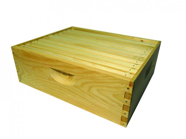 Assembled 10 Frame Shallow Super with Wedge Top & Slotted Bottom Frame ...