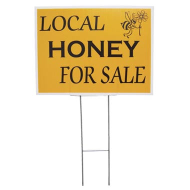 Metal Sign Stand - #M002 – Miller Bee Supply