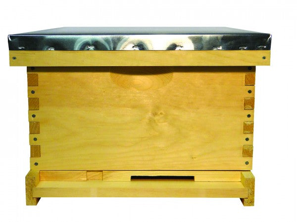 Assembled 8 Frame Complete Hive - #A8F920 – Miller Bee Supply